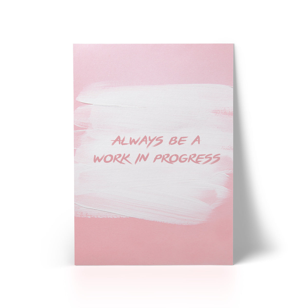 A3 Print Work In Progress – For Keeps
